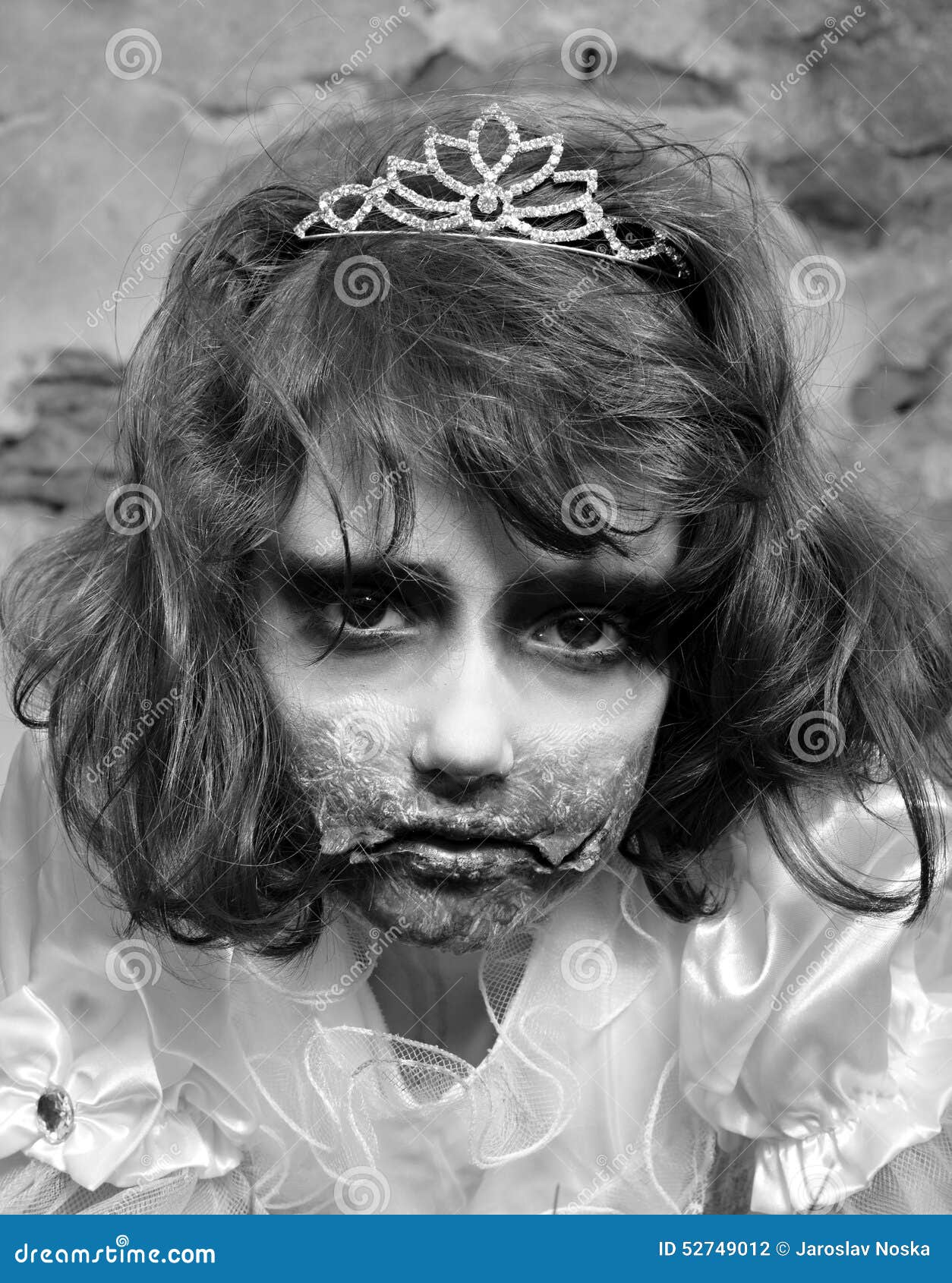 Zombie attack stock photo. Image of female, devil, dangerous - 52749012