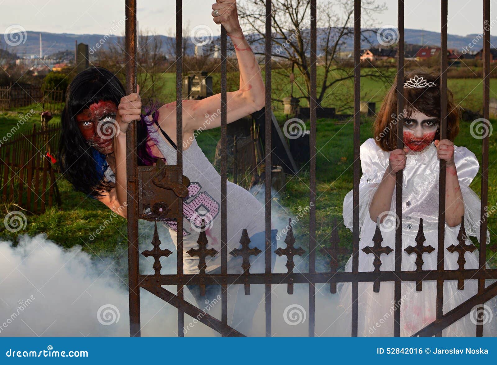 Zombie attack stock photo. Image of eyes, body, fashion - 52842016