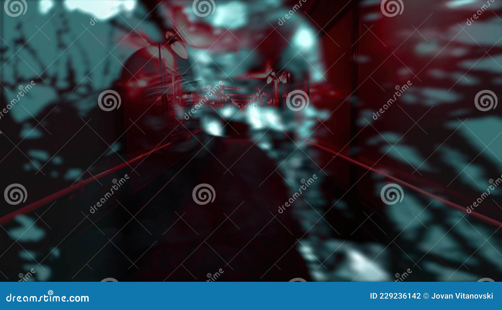 Zombie D'horreur Avec Des Effets Effrayants Illustration Stock ...