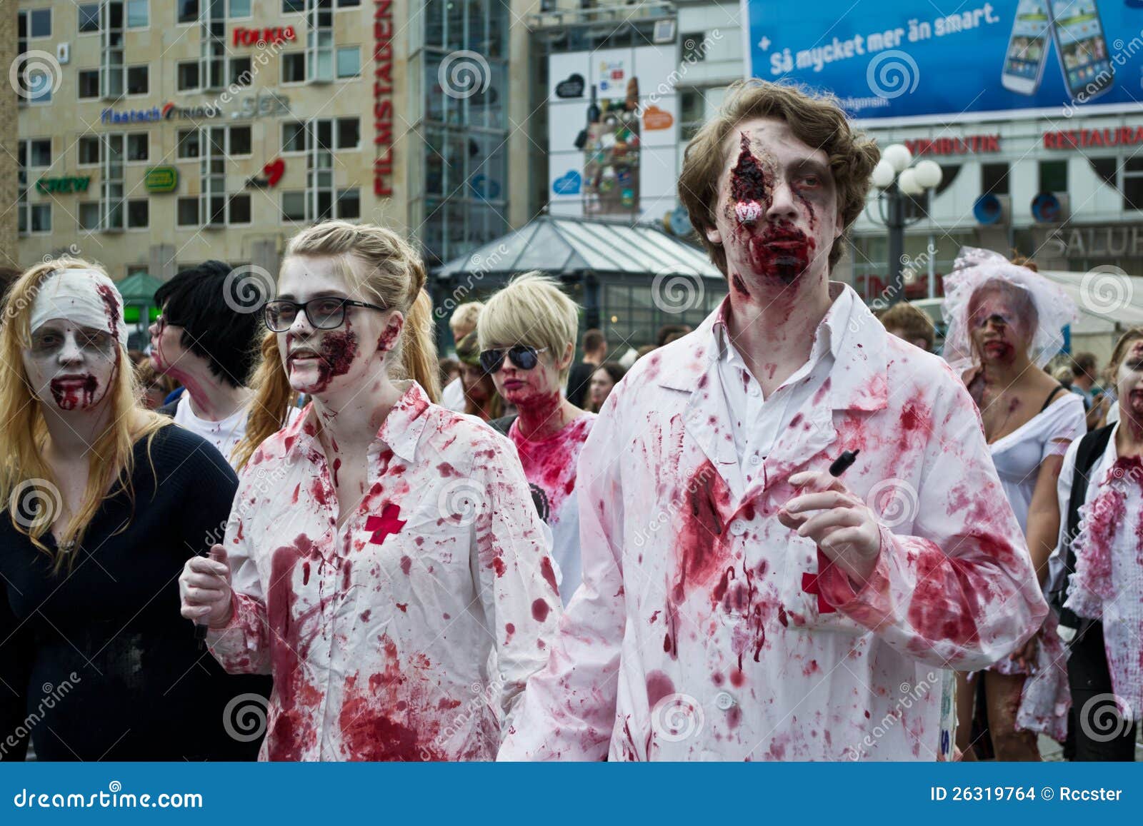Zombie doctors editorial stock image. Image of nurse - 26319764