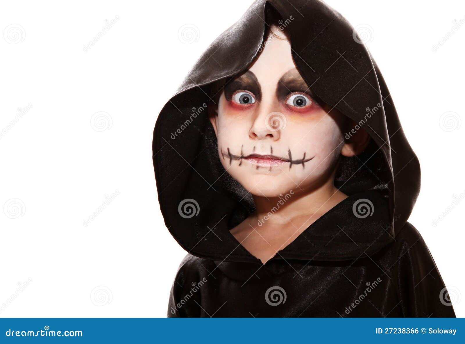 Zombie face stock photo. Image of horror, masquerade - 27238366