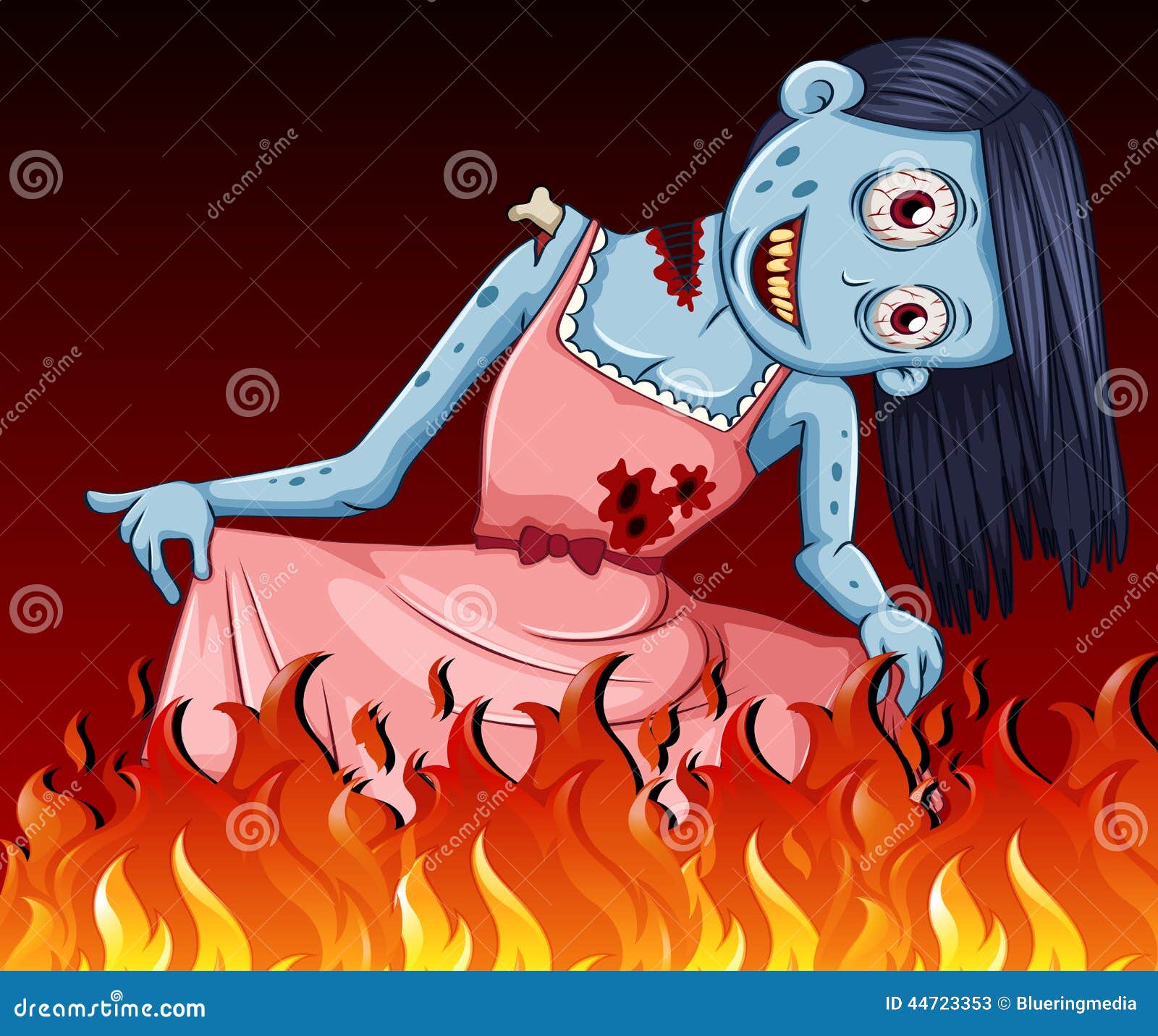 Animated Zombie Game Character Sprite Cartoon Vector | CartoonDealer ...