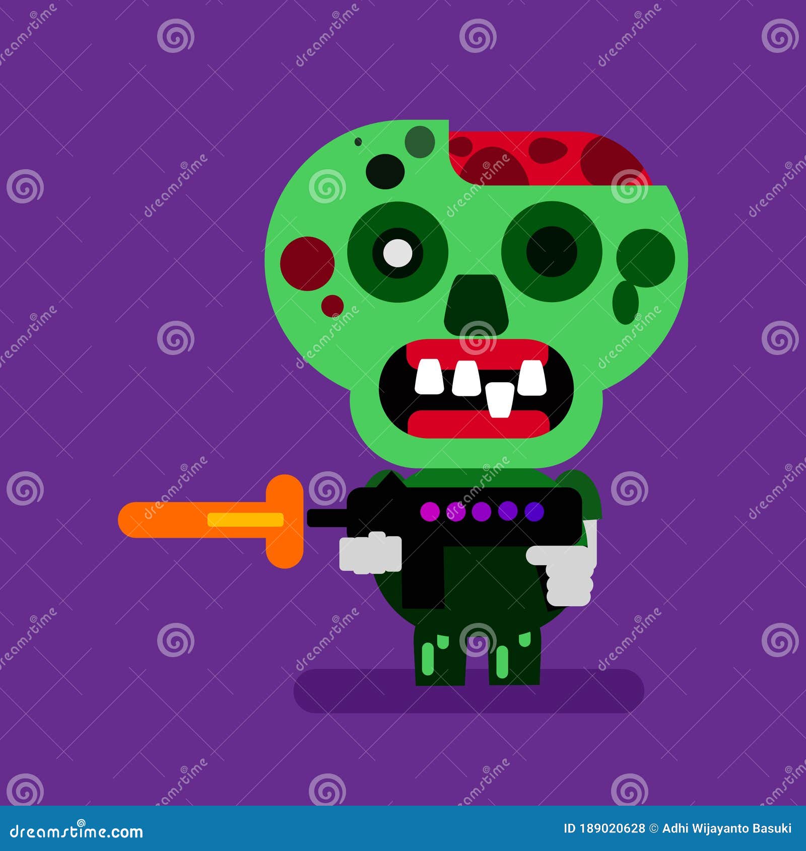 Zombie Game Caracterdeveloper Stock Illustrations – 1 Zombie Game ...