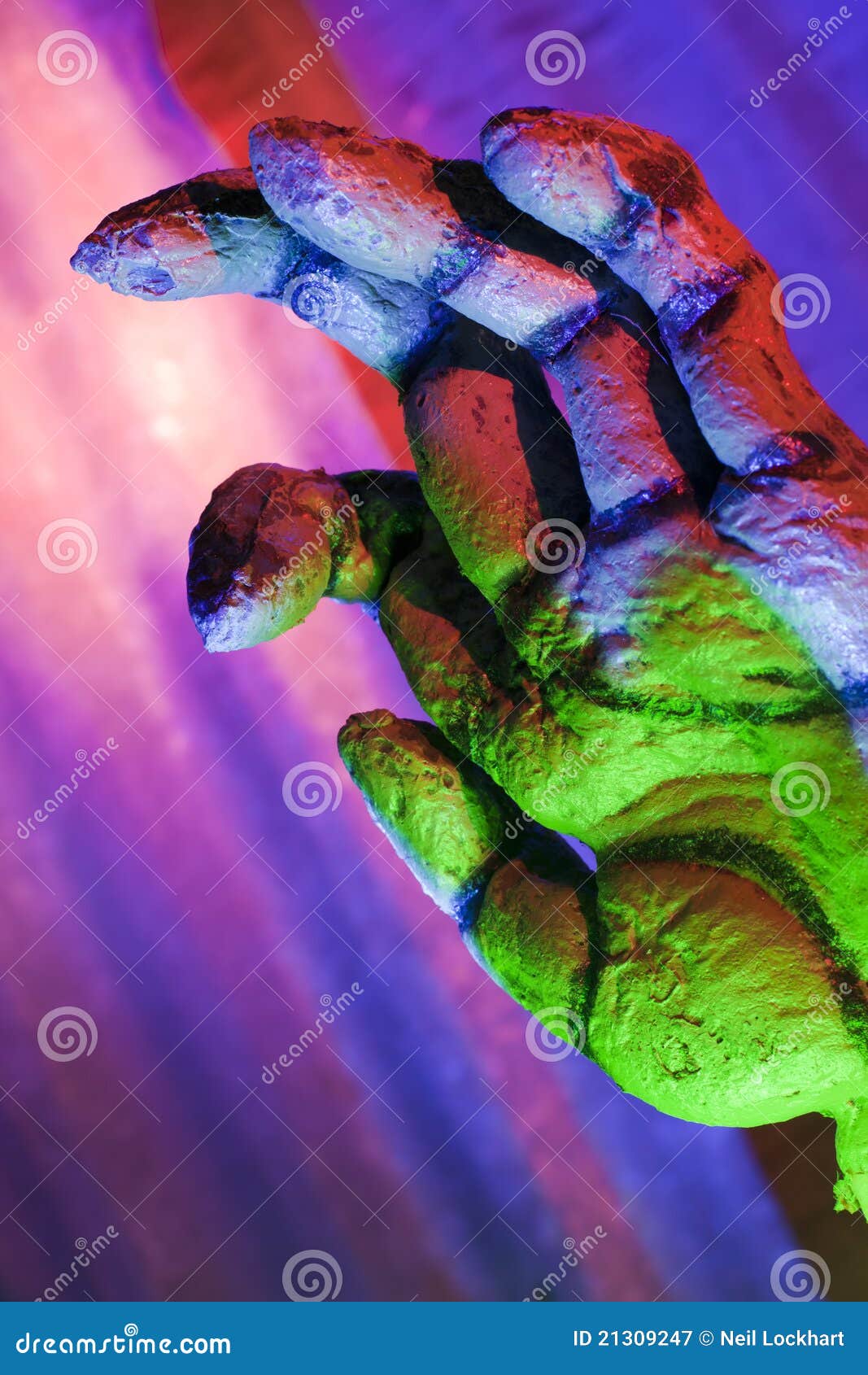 Zombie Hands Reaching Up