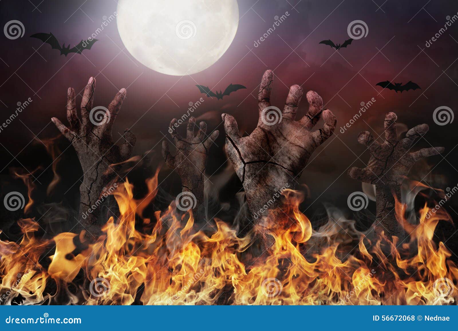 Hand Rising Soccer Football Championship Cup On Sport Competiton In ...