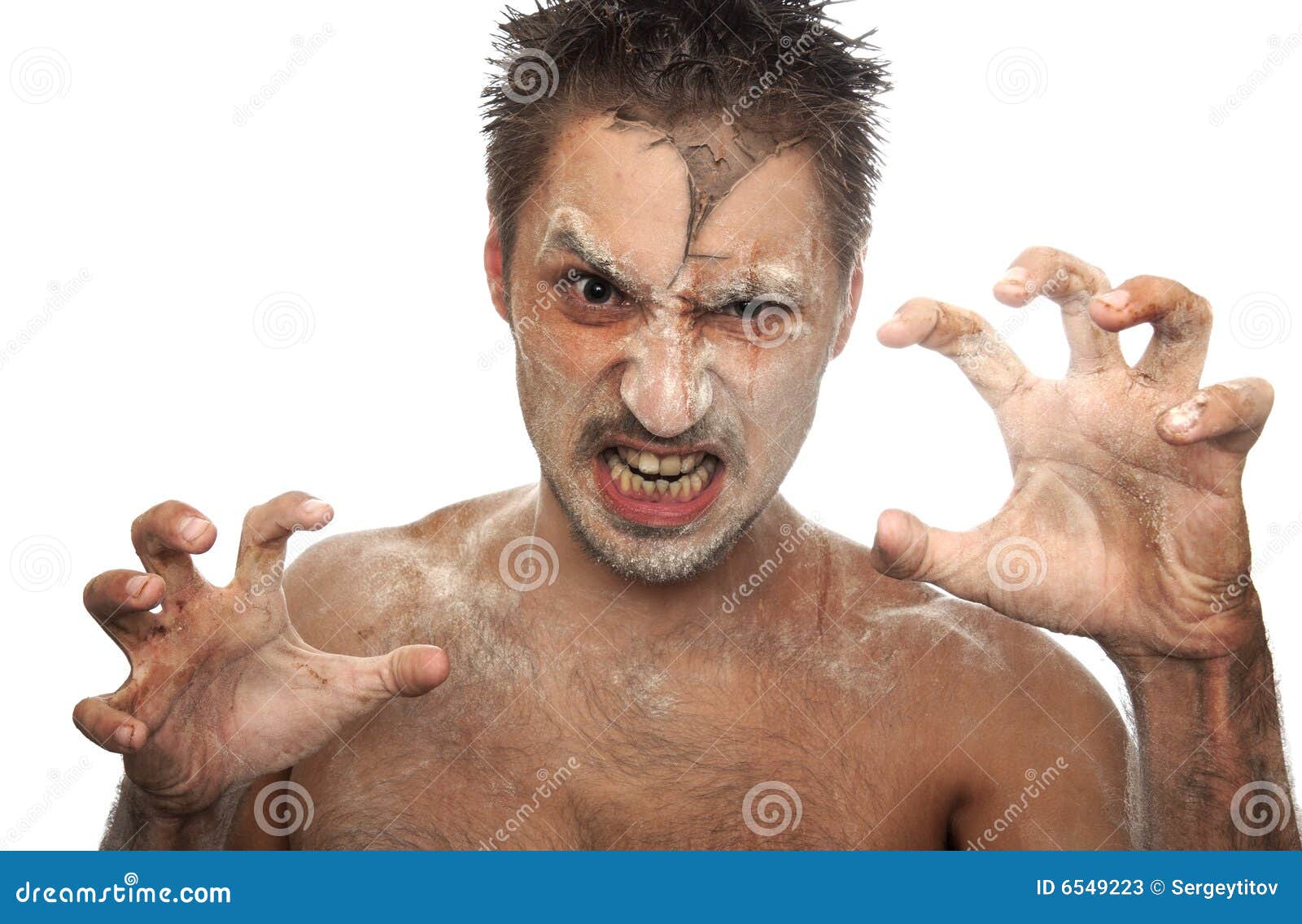 Zombie from a hell stock image. Image of monster, aggression - 6549223