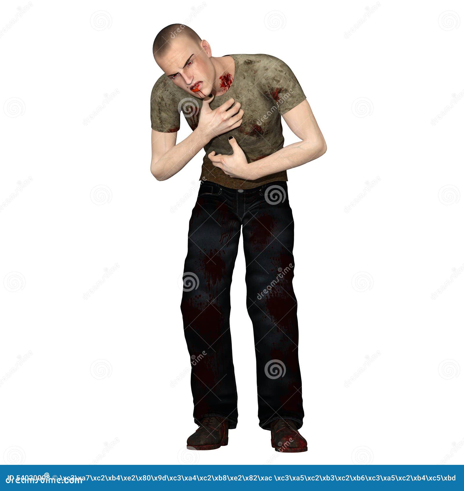 Zombie stock illustration. Illustration of halloween - 54020008