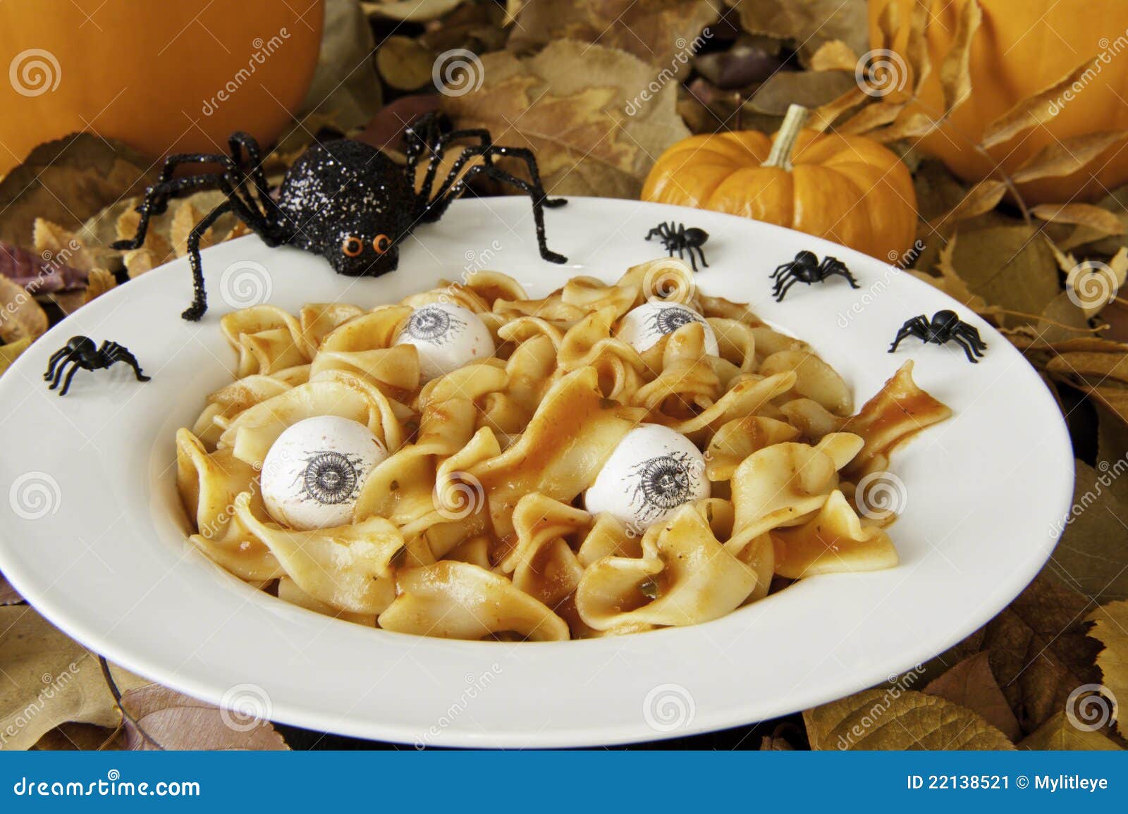 Zombie Lunch stock image. Image of vegan, meal, pasta - 22138521