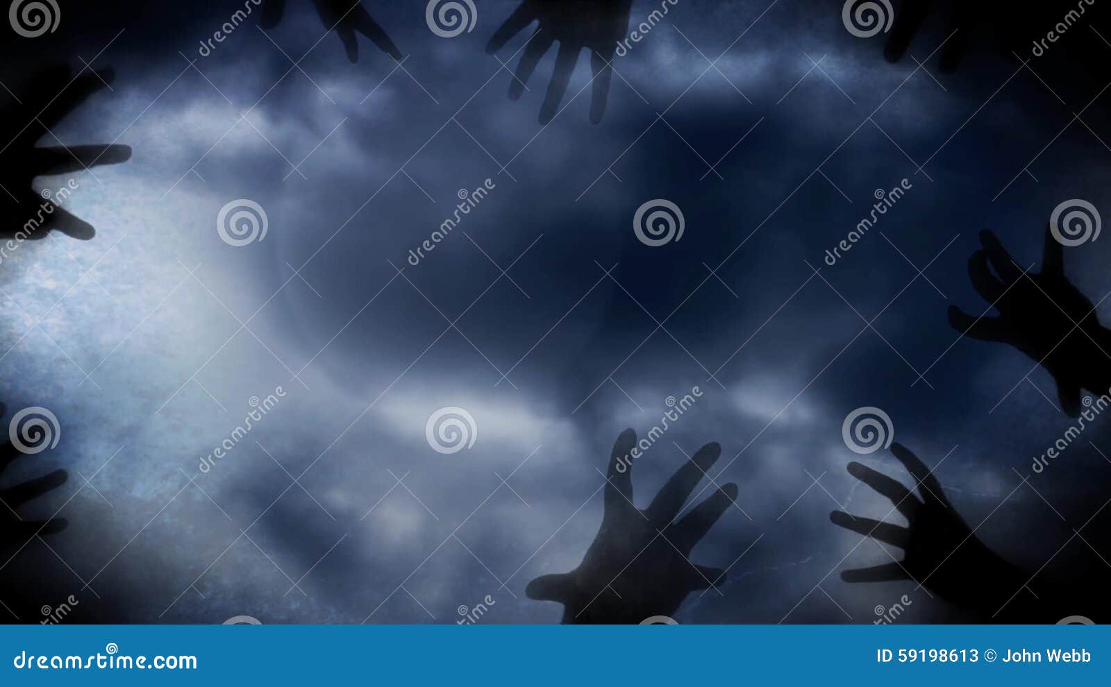 Zombie Moon Worship stock video. Video of halloween, horror - 59198613