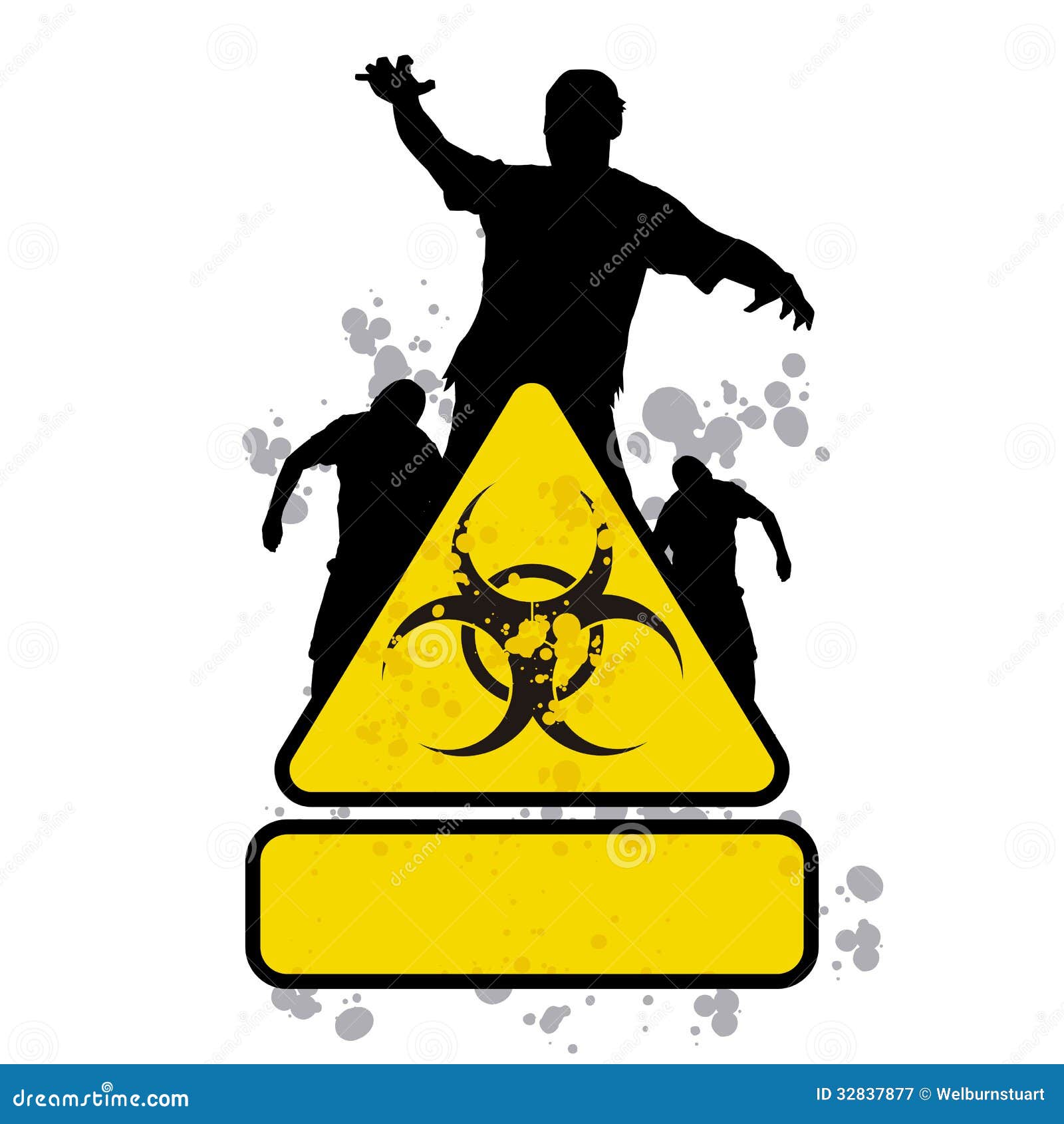 Zombie Sign Biohazard