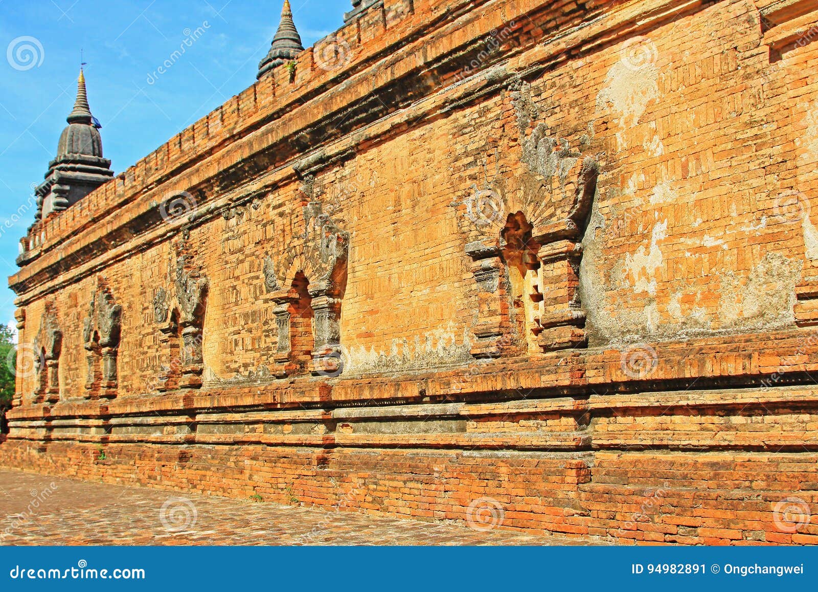 Zona Archaeological De Bagan, Myanmar Imagem de Stock - Imagem de ...