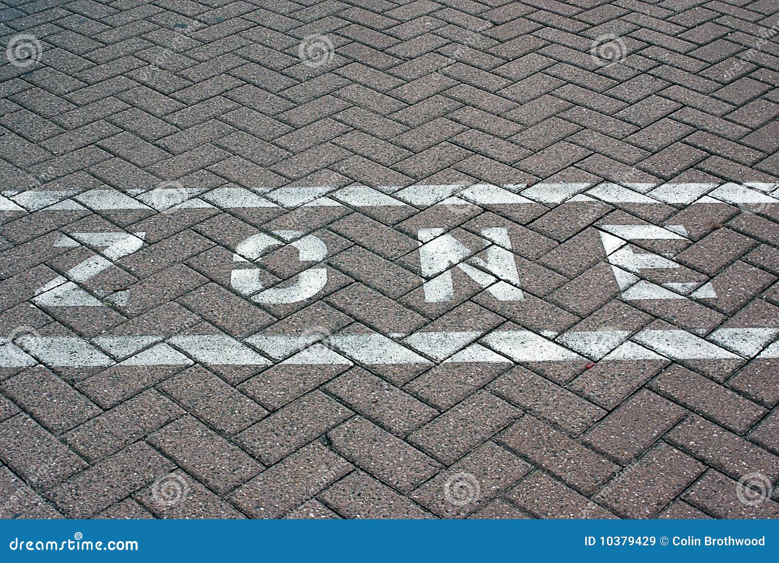 Zone stock image. Image of floor, road, parking, brick - 10379429