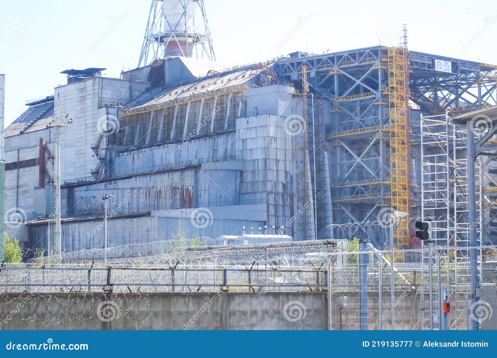 Zone D'exclusion Pripyat De La Catastrophe De Tchernobyl. Image stock ...