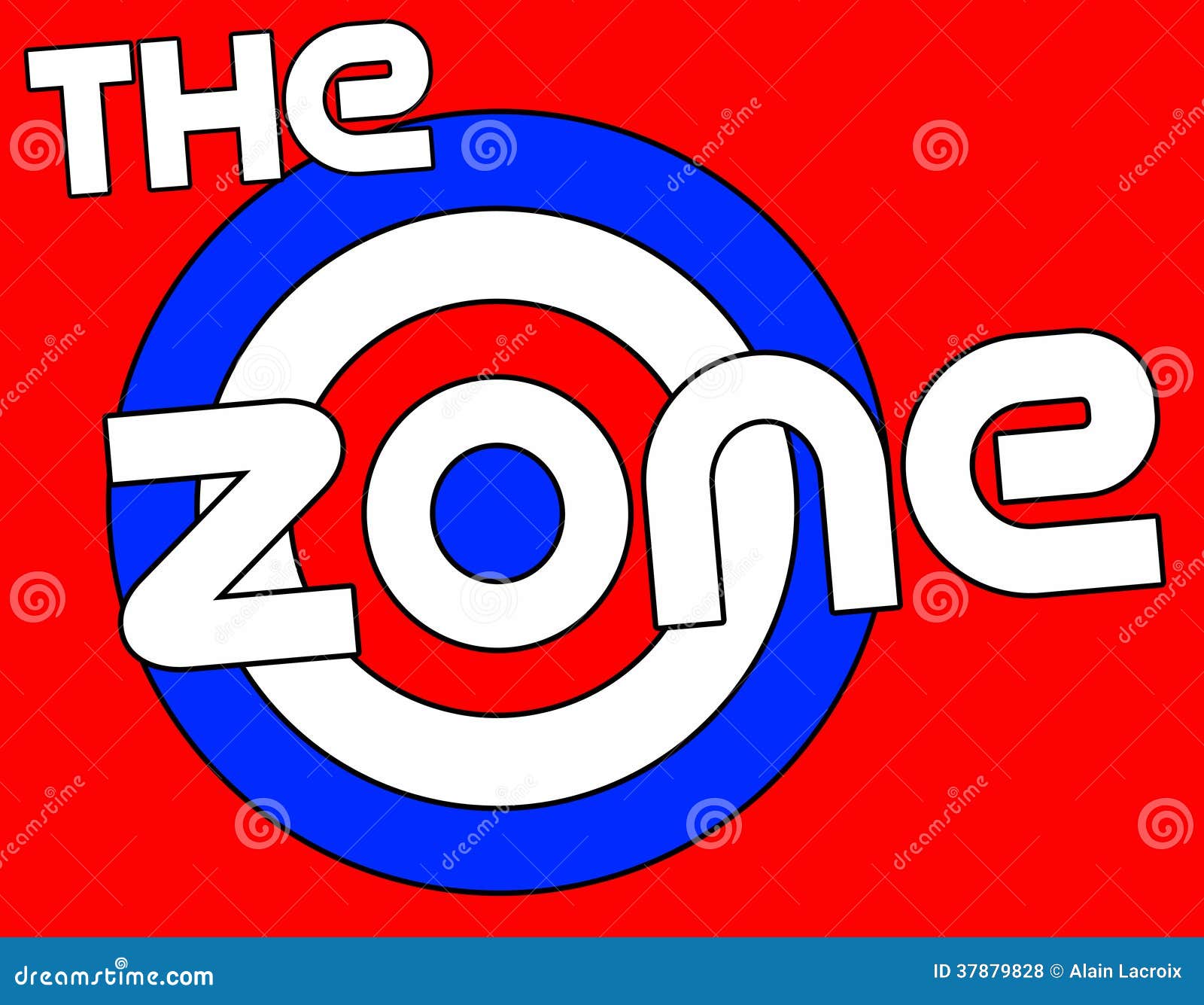 The zone stock illustration. Illustration of planning - 37879828