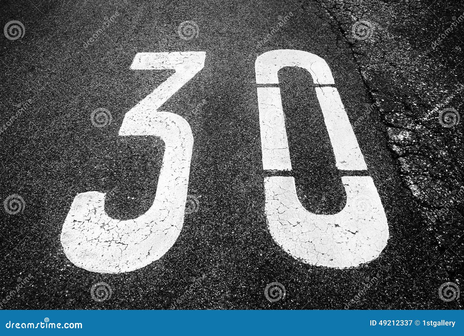 30 zone sign stock image. Image of information, roadsign - 49212337