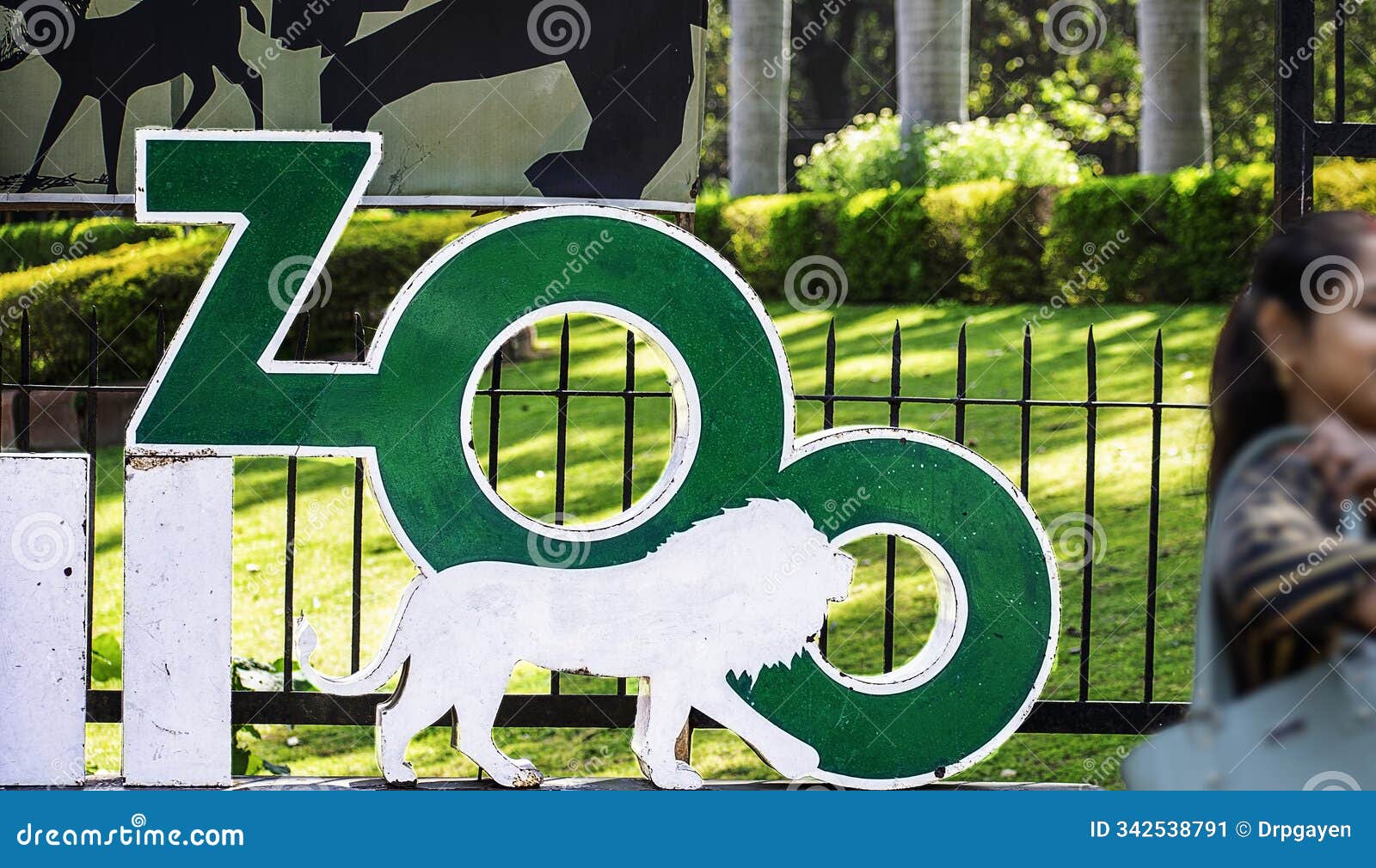ZOO with Animal Structures Made Up of Iron Also Pictures in Front and ...