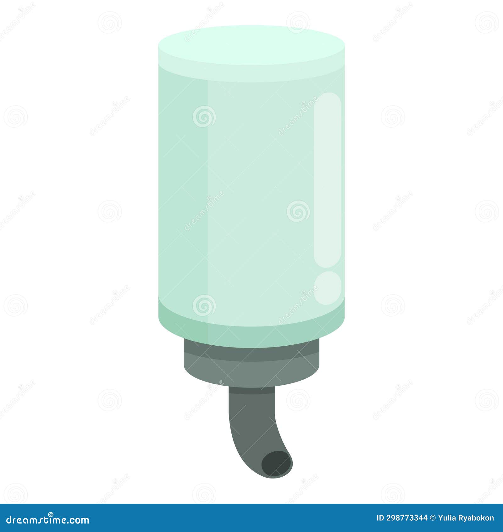 Zoo Store Drinker Icon Cartoon . Feed Container Stock Illustration ...