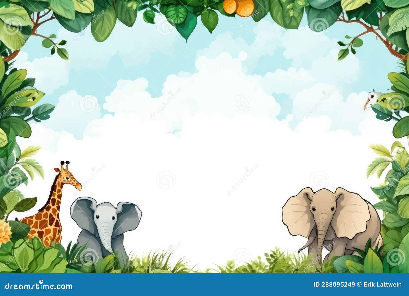 Zoo Themed Background Large Copy Space - Stock Picture Backdrop Stock ...
