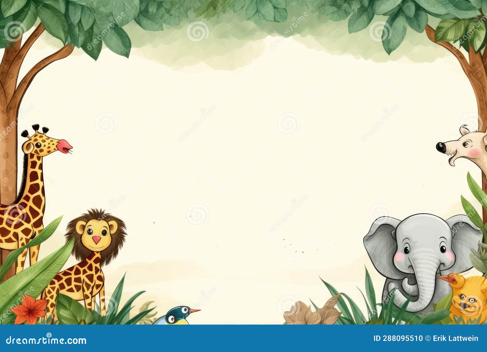 Zoo Themed Background Large Copy Space - Stock Picture Backdrop Stock ...