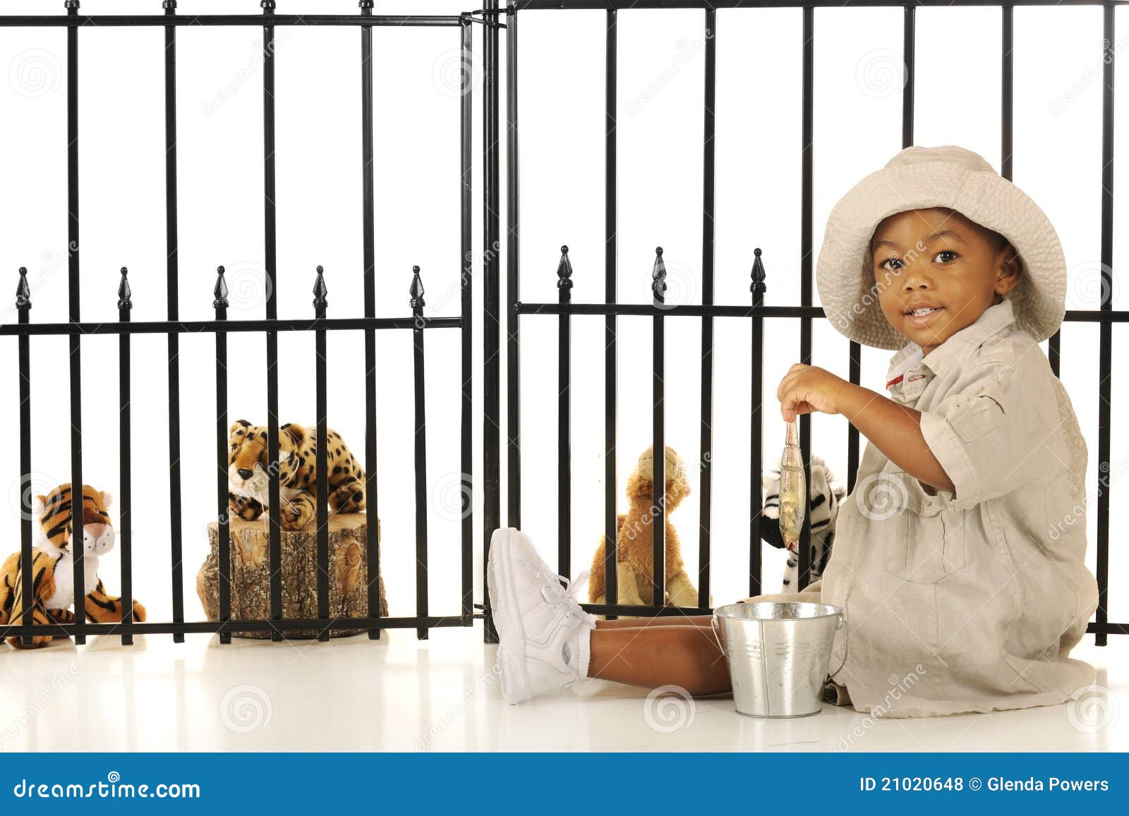 Zookeeper Feeding stock photo. Image of small, pretend - 21020648