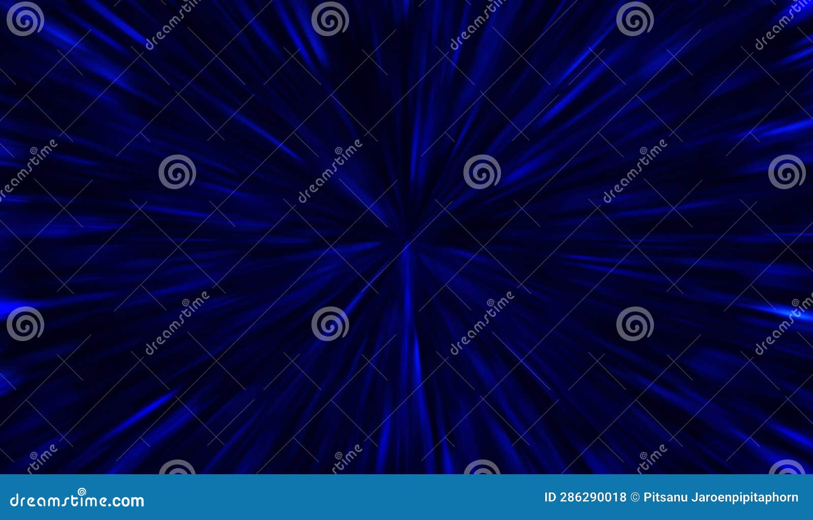 Zoom Anime Blue Speed Line Anime for Comic Stock Illustration ...