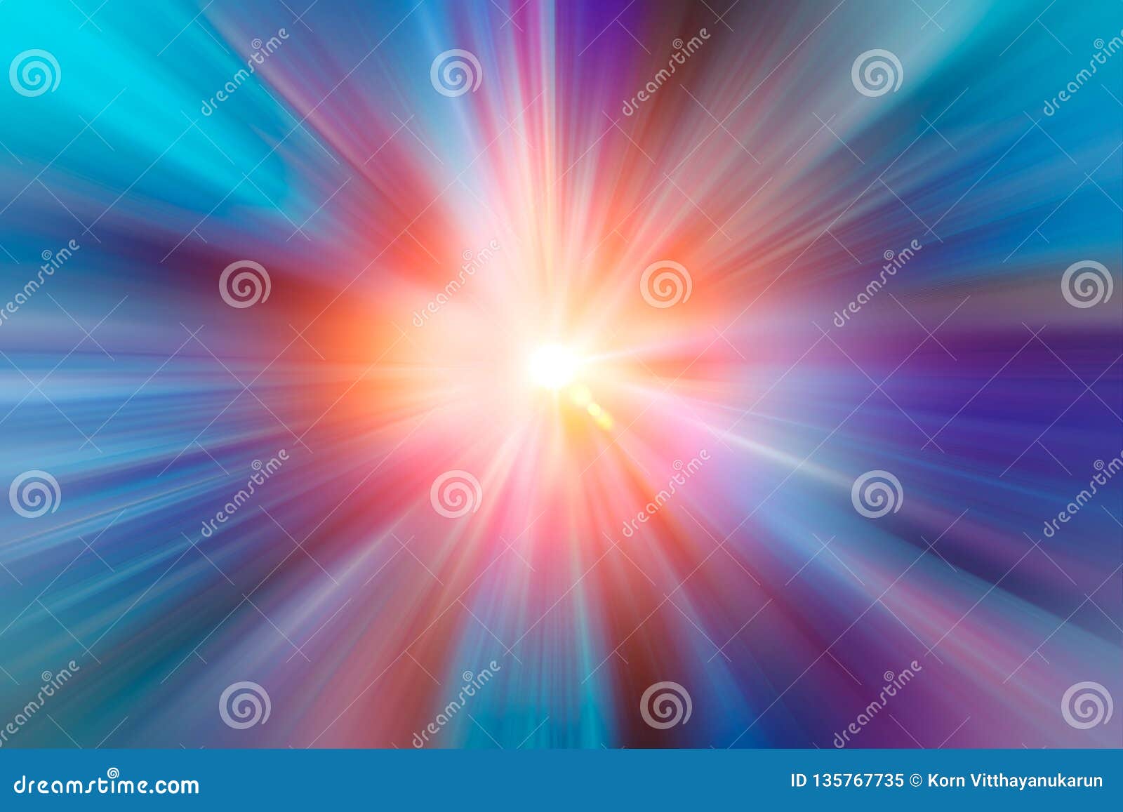 Zoom Blur Lighting Speed Effect Stock Illustration - Illustration of ...