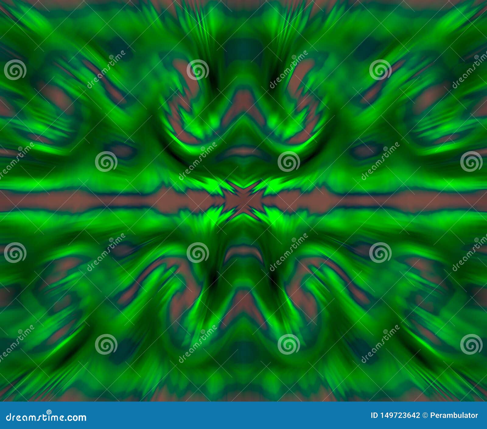 ZOOM EFFECT on GREEN and GREY REPEAT PATTERN Stock Illustration ...