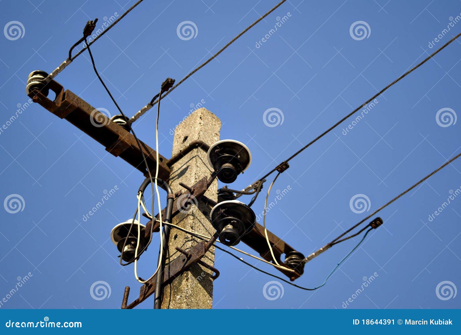 Electric Pillar Royalty-Free Stock Image | CartoonDealer.com #4355182