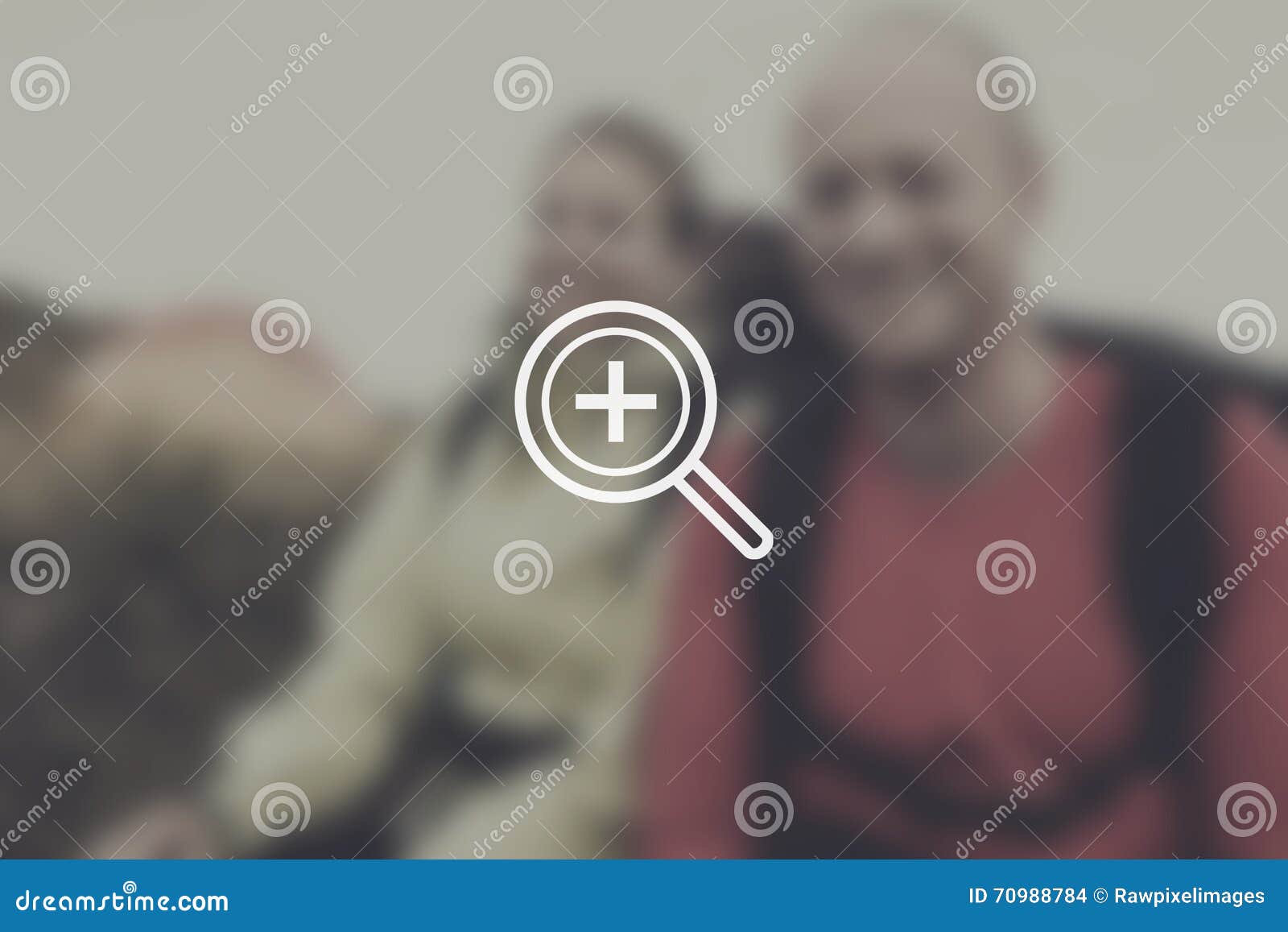 Zoom Examination Magnify Icon Symbol Concept Stock Photo - Image of ...