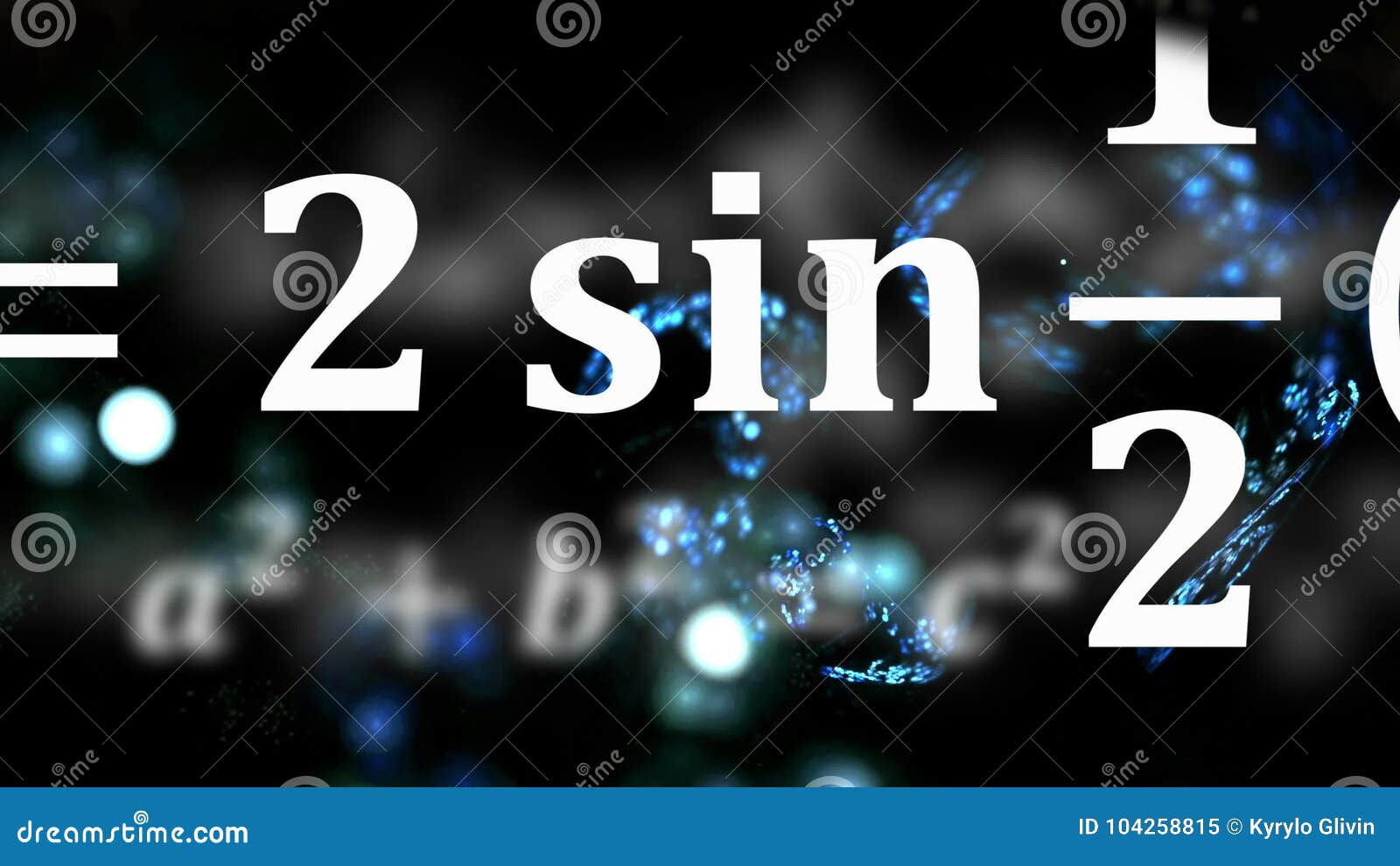 Zoom into Eye Iris To Math Equations Mess Stock Video - Video of ...