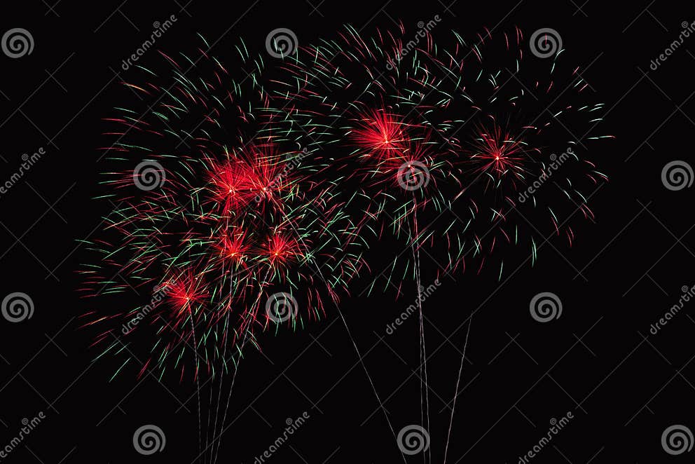 Zoom in fireworks show stock image. Image of zoom, colour - 75139451