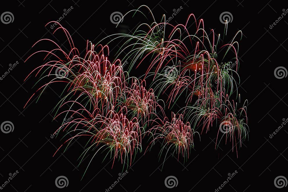 Zoom in fireworks show stock photo. Image of celebration - 75139466