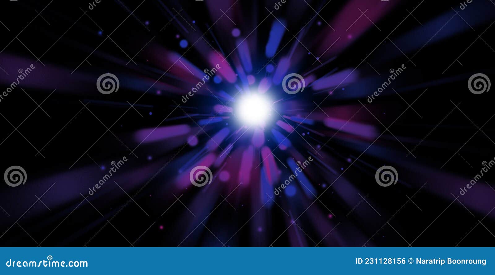 Zoom Laser Light Line Explosion of Light Diffused Laser Light 3D ...