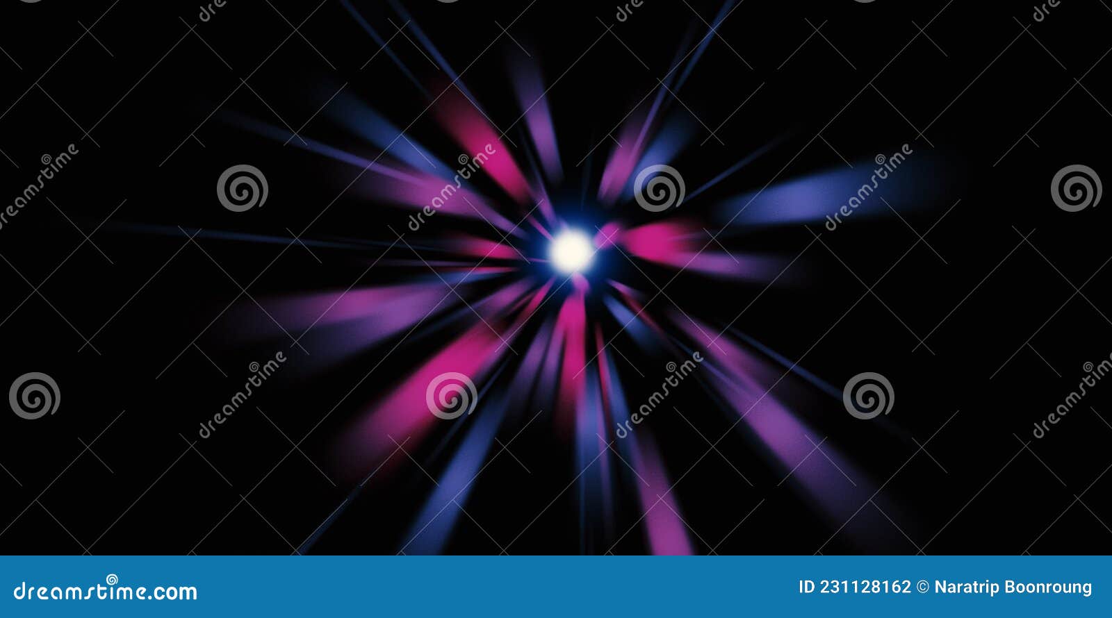 Zoom Laser Light Line Explosion of Light Diffused Laser Light 3D ...