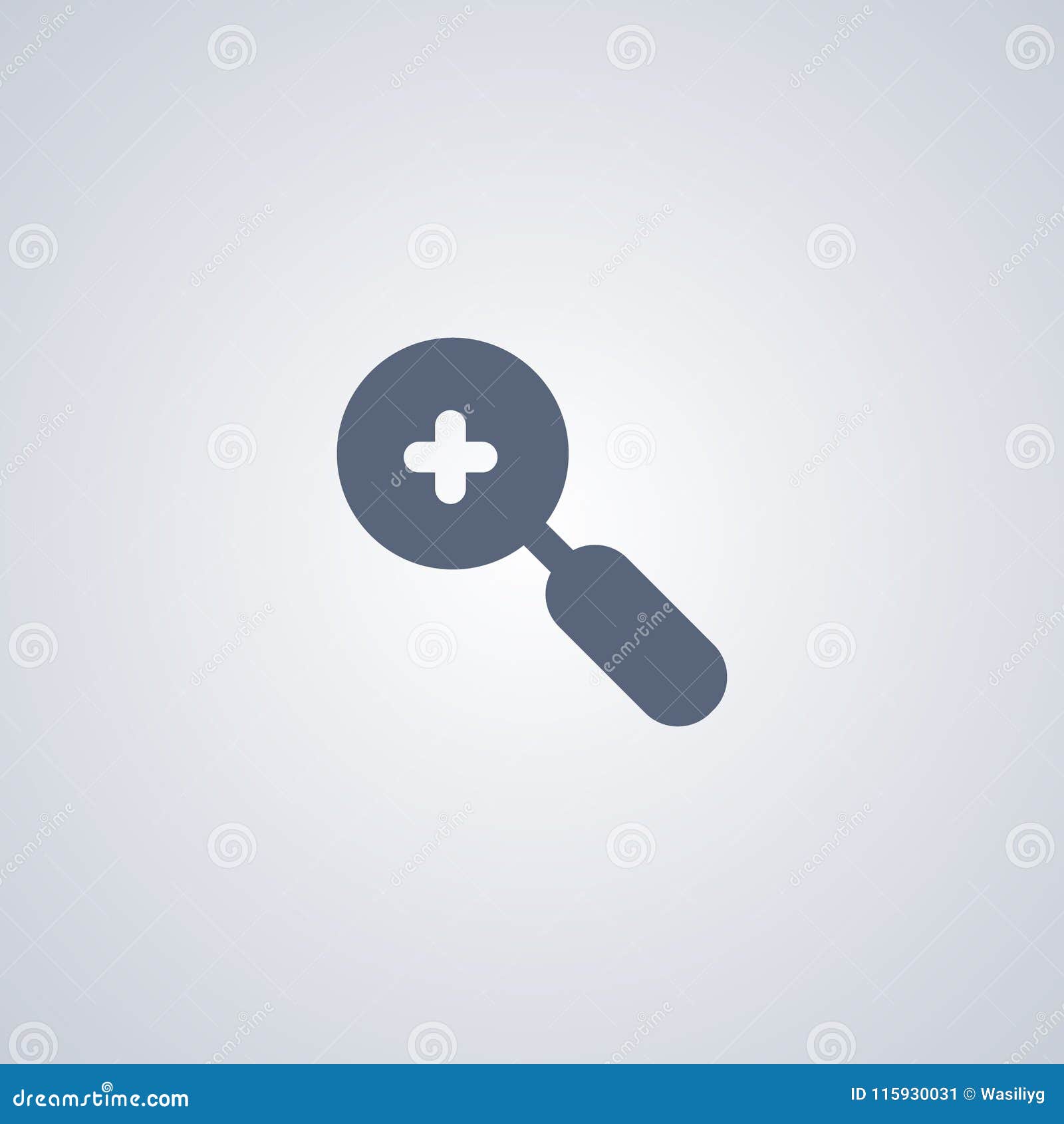 Zoom, Magnification, Vector Best Flat Icon Stock Vector - Illustration ...