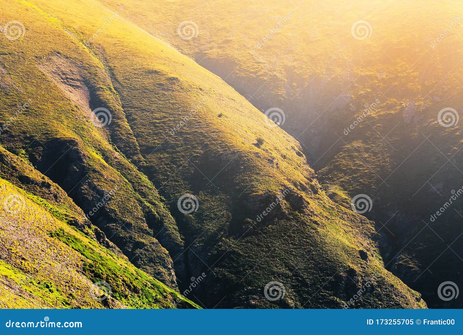 View of the Mountain Slope in Pyrenees Stock Image - Image of alps ...