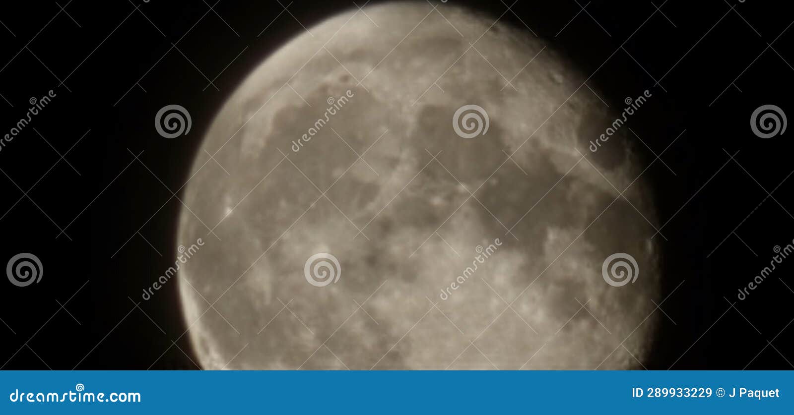 Zoom on the Surface of the Moon at Night Stock Image - Image of surface ...