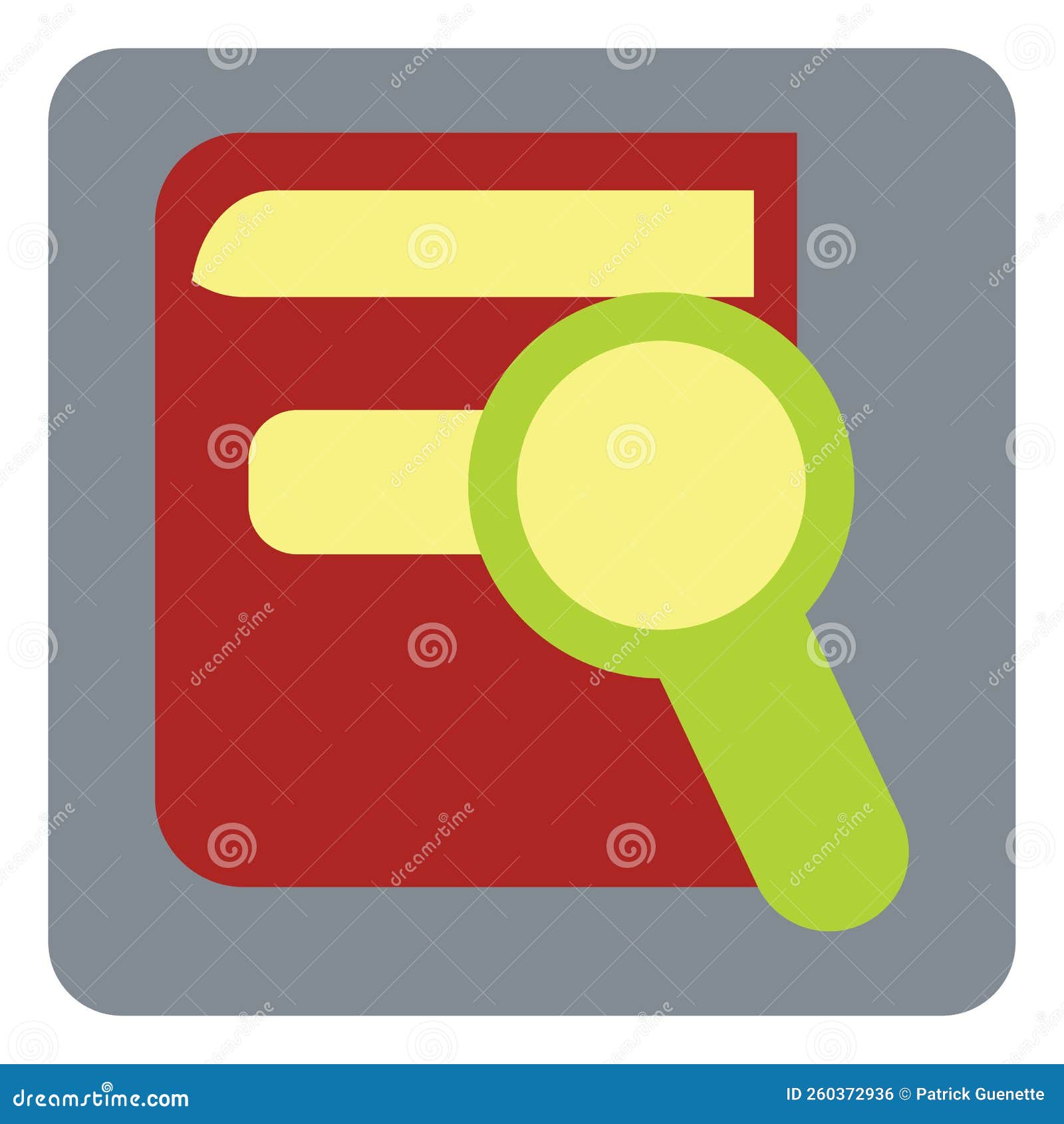 Zoom symbol, icon stock vector. Illustration of mobile - 260372936