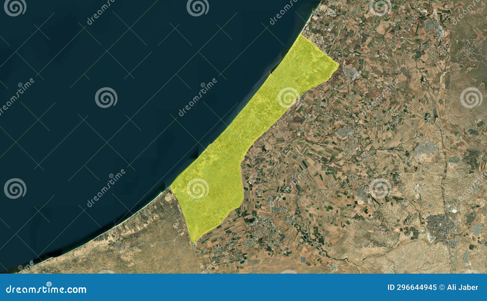 Zoom in To the Map of Gaza with Text, Textless Stock Video - Video of ...