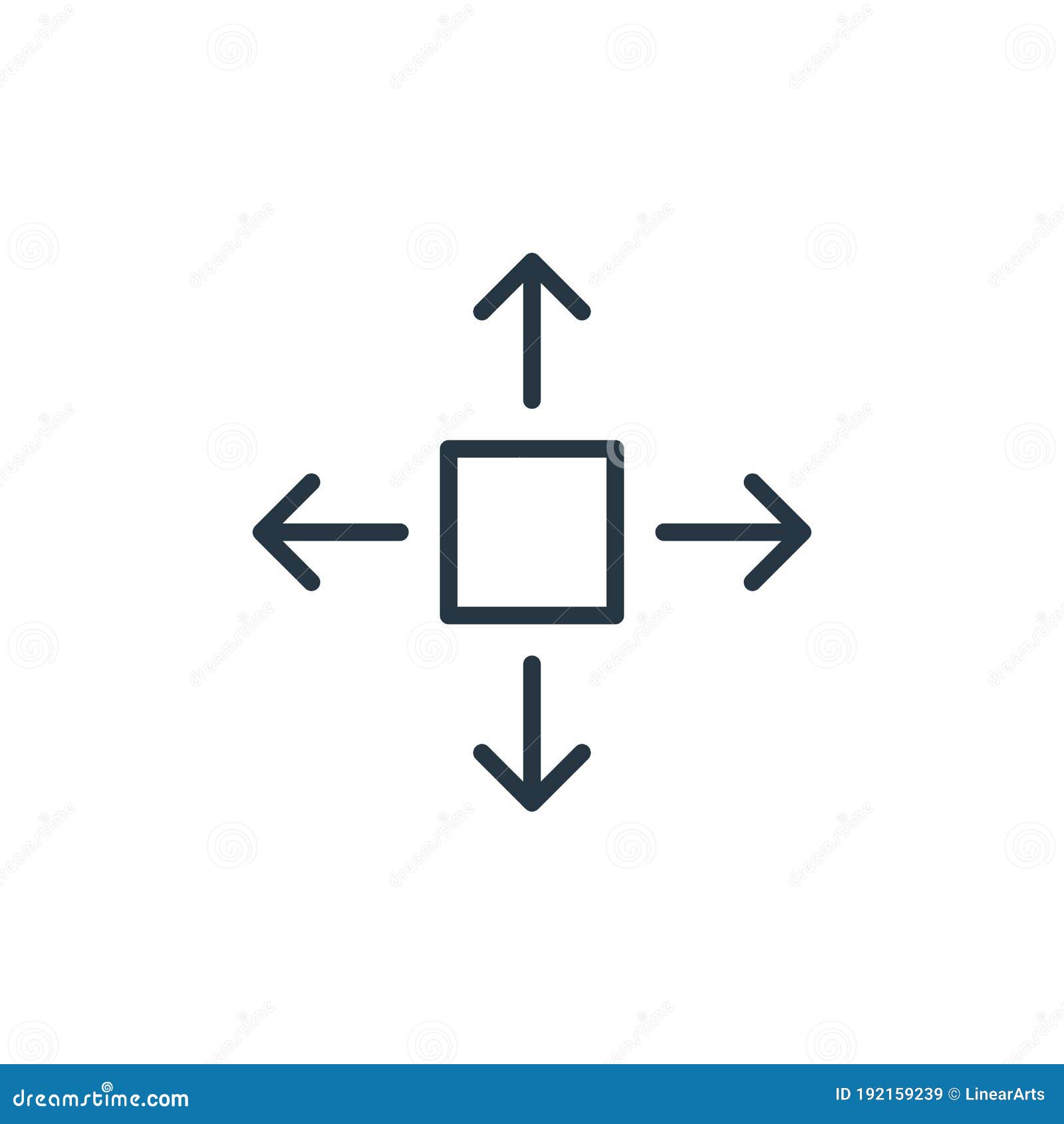 Zoom Tool Icon Vector from User Interface Concept. Thin Line ...