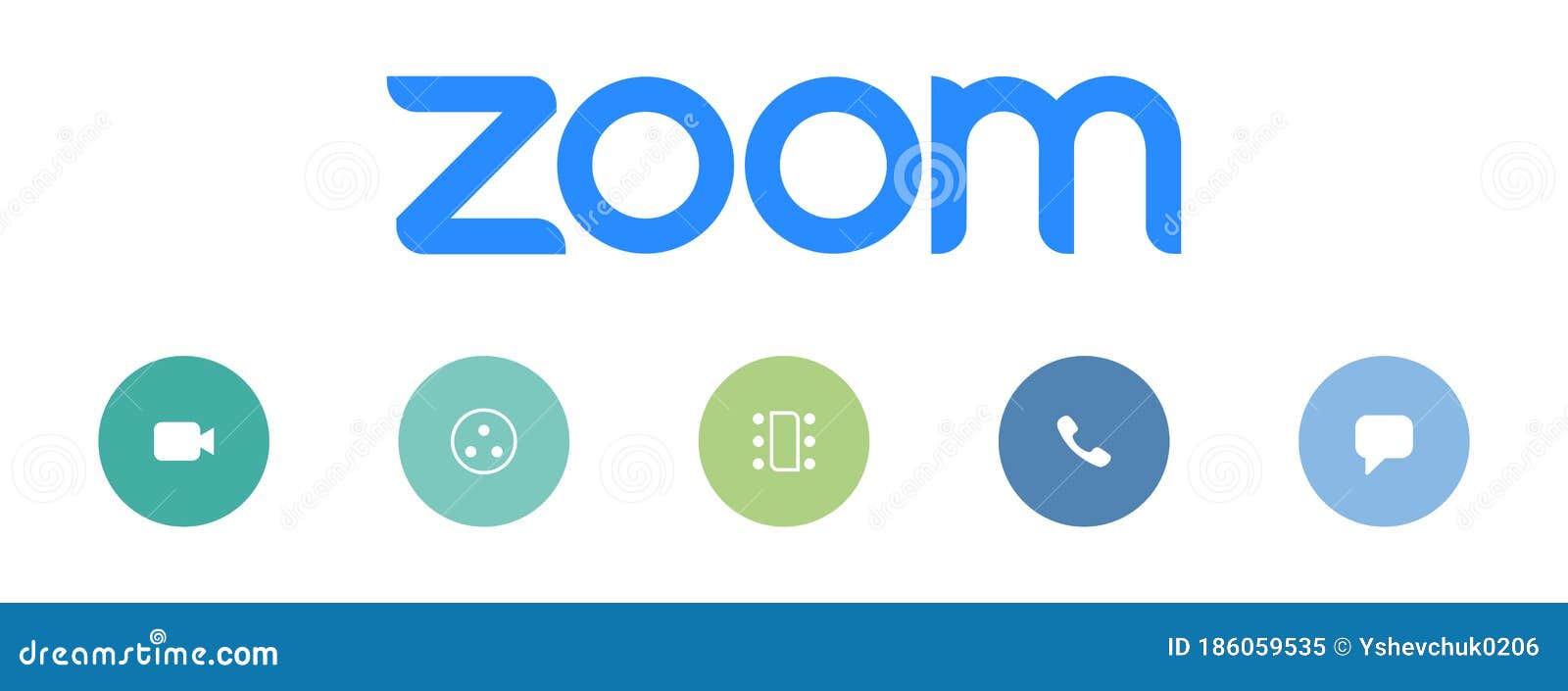 Zoom Video Communications. Zoom Logo Editorial Image - Illustration of ...
