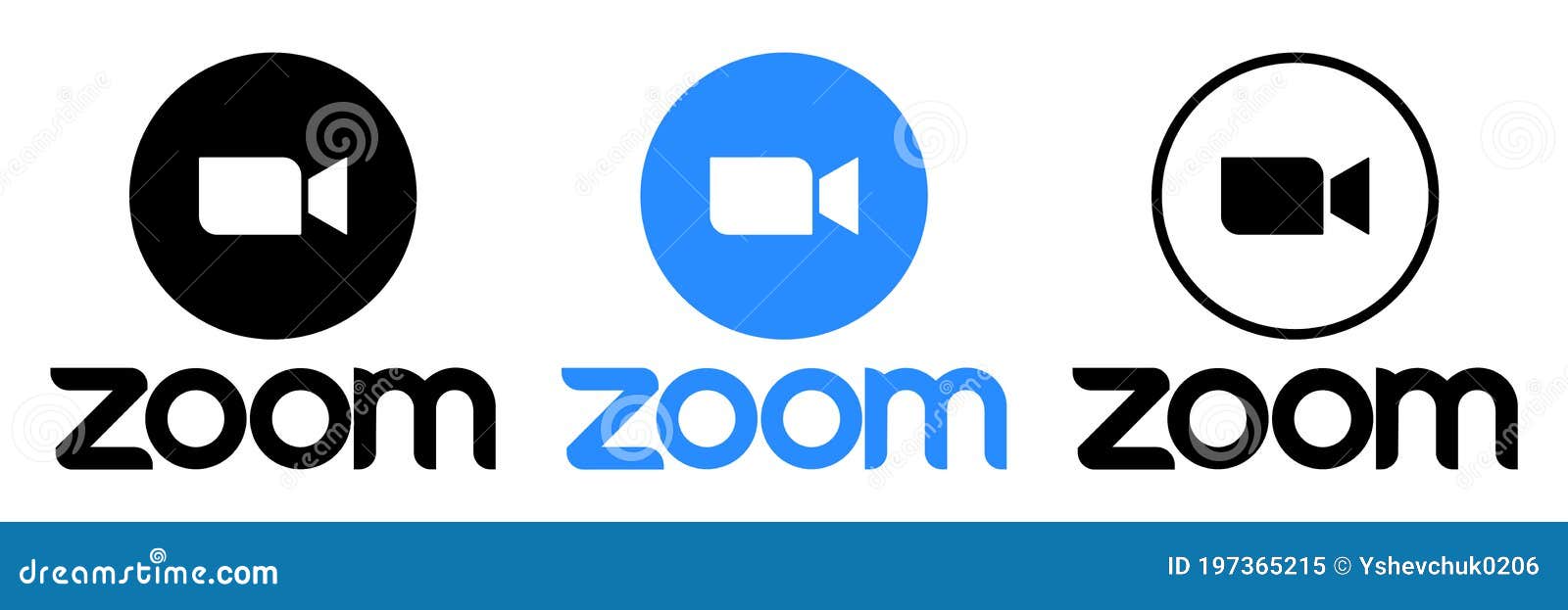 Zoom Video Communications. Zoom Logo Editorial Image - Illustration of ...