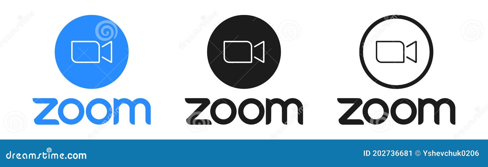 Zoom Video Communications. Zoom Logo Editorial Photo - Illustration of ...