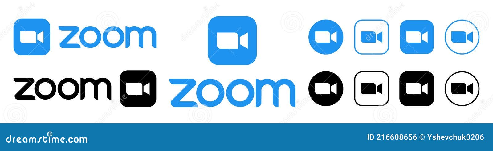 Zoom Video Communications. Zoom Logo Editorial Photo - Illustration of ...