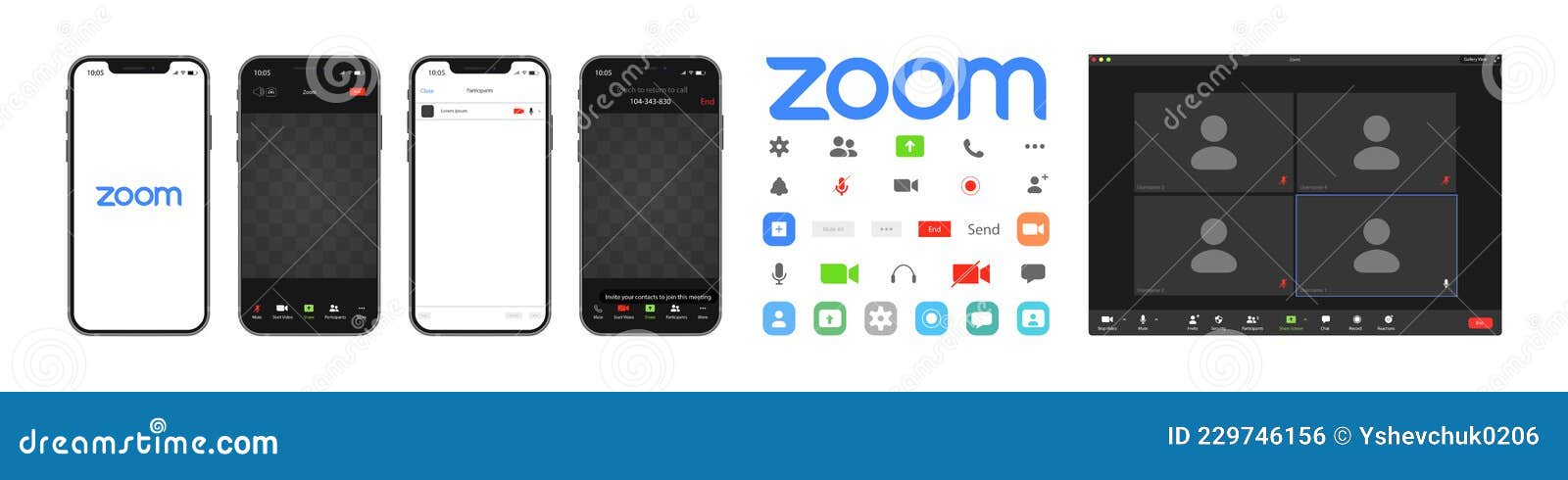 Zoom Video Communications. Zoom Logo Editorial Photo - Illustration of ...