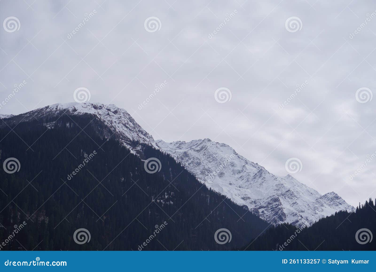 Zoom View of Mountains Clouds and Ice Stock Image - Image of outdoor ...