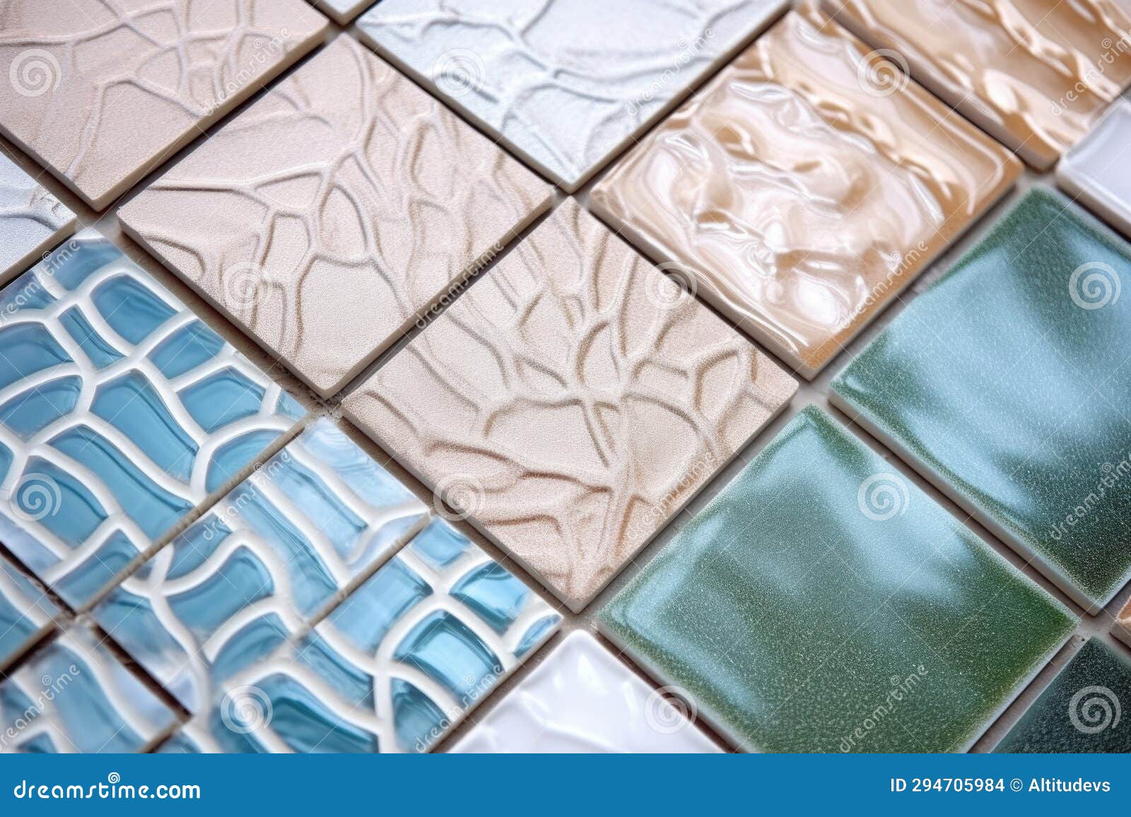 Zoomed in Image of Tile Textures Stock Photo - Image of generated ...