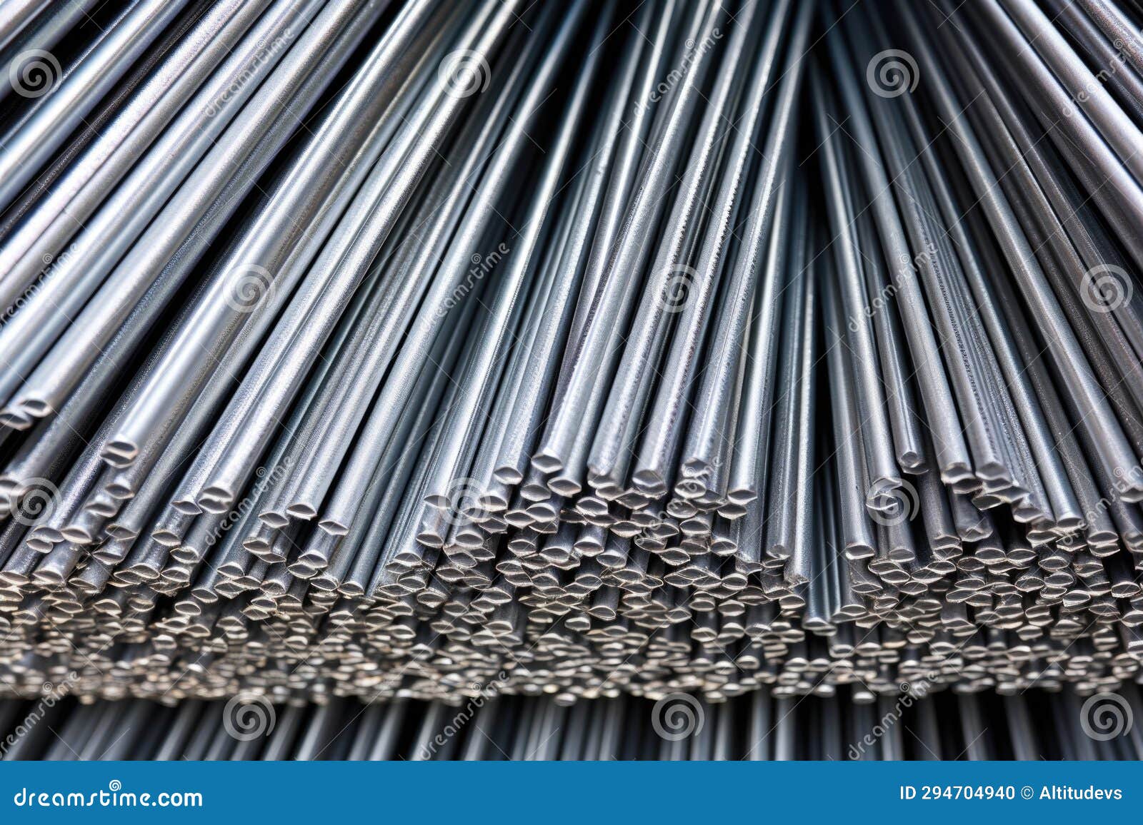 Zoomed Shot of Galvanized Steel Stock Photo - Image of industry, rust ...