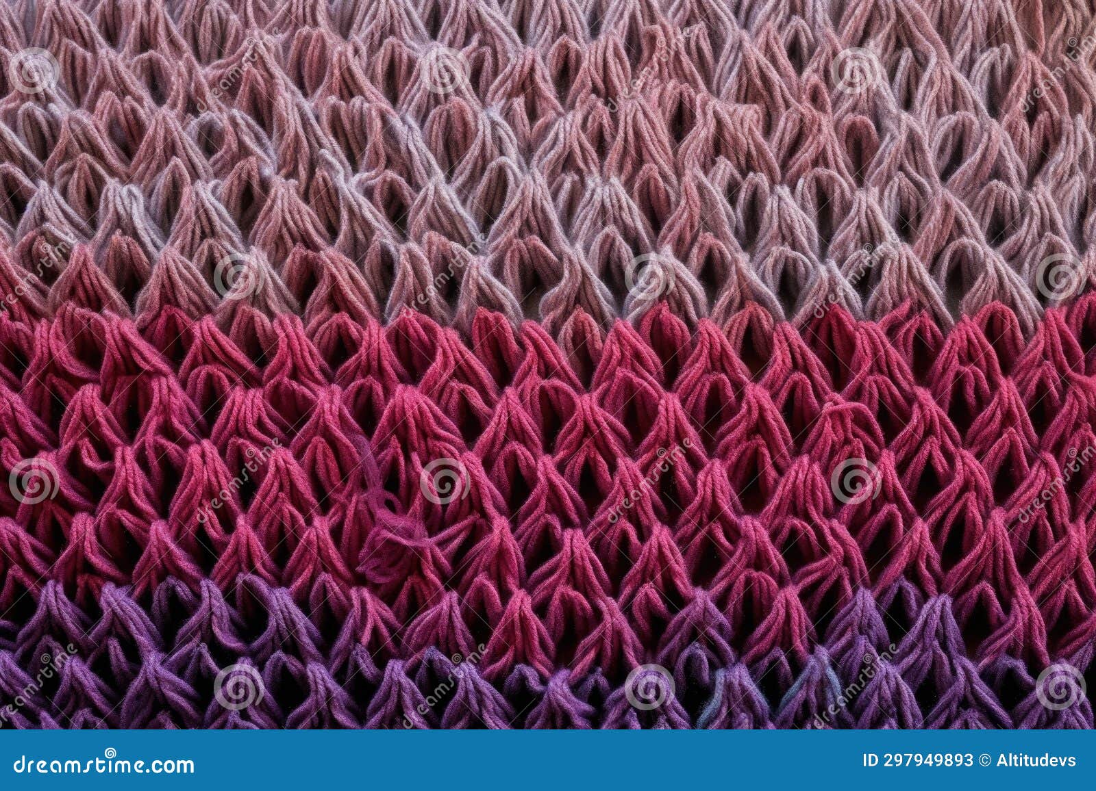 Zoomed-in Texture of a Wool Rug Stock Image - Image of material ...