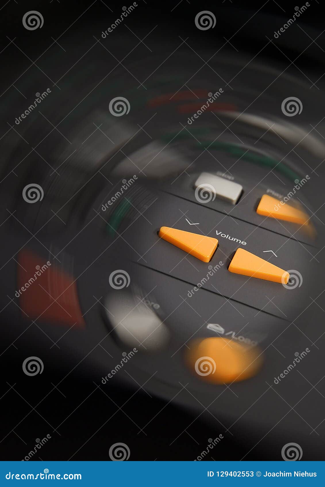 Zoomed in View of Buttons with Edges Blurred Stock Image - Image of ...